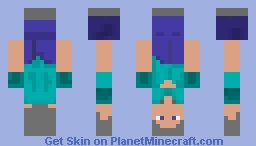 Upside down ME! Minecraft Skin