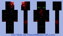 Ender Zombie Minecraft Skin