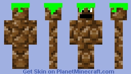 Dirt Man Minecraft Skin