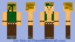 Hero from Take Back The Night Minecraft Skin