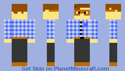 Nerd Minecraft Skin