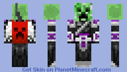 alien creeper Minecraft Skin