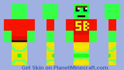 Slime Boy!!!!! Minecraft Skin