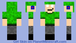 Herobrine's body host Minecraft Skin