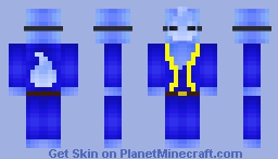 Water Mage Minecraft Skin
