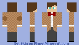 The Ninth Doctor, Christopher Eccleston Minecraft Skin