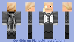 fancy suit with monocle and vest Minecraft Skin