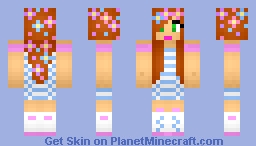 Flower Girl Minecraft Skin