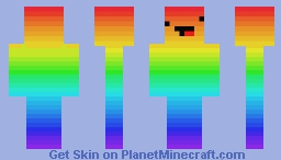 Derpy Rainbow Minecraft Skin