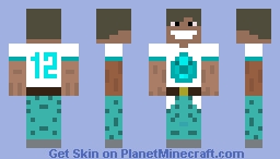 Diamond Style. Minecraft Skin