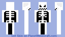 Mr. Skellington Minecraft Skin