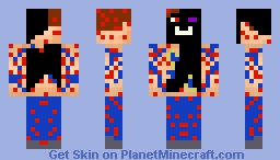 Creepy Guy Minecraft Skin