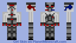 Alien Cyborg Minecraft Skin
