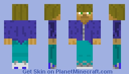 Alternate universe Steve Minecraft Skin
