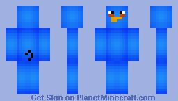 Blue Bird Angry Birds Minecraft Skin