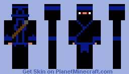 Blue Ninja Minecraft Skin