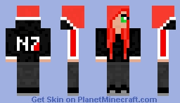 Commander Shepard Minecraft Skin