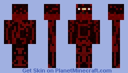 Magma ninja (ninja series) Minecraft Skin