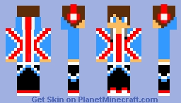 England Boy Minecraft Skin