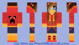 Alexcrafted Omega girl skin Minecraft Skin
