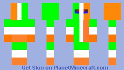 Patriotic Irish Minecraft Skin