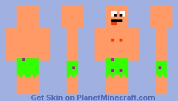 Patrick (Human Edition) Minecraft Skin