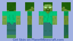 Radioactive Herobrine! :P Minecraft Skin