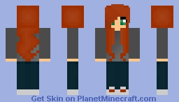 Red Head Minecraft Skin