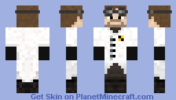 Scientist Stimpy Minecraft Skin