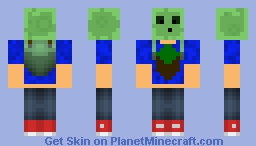 Slime Man Minecraft Skin