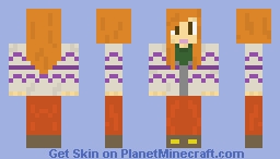 Ginny Weasley (From Harry Potter Series) Minecraft Skin