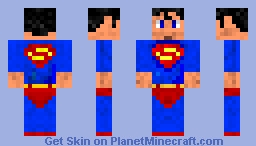 Superman Minecraft Skin