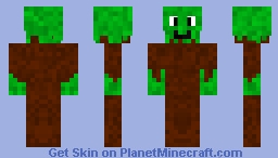 Tree Man Minecraft Skin