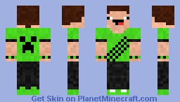 Derp mouth skin Minecraft Skin