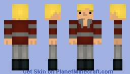 Will Stanton from "The Dark Is Rising" by Susan Cooper Minecraft Skin