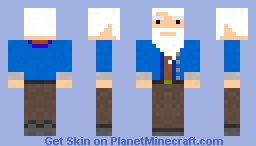 Minecraft Wizard Skin (From speed art) Minecraft Skin