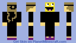 Awesome face costume Minecraft Skin