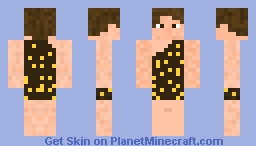 Caveman Minecraft Skin