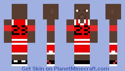 Michael Jordan 23 Minecraft Skin