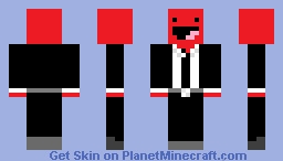 The Red Man Minecraft Skin