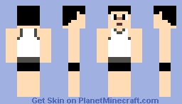Blockhead (from Blockheads app) Minecraft Skin