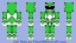 Green Power Ranger Minecraft Skin