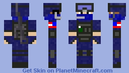 SWAT Minecraft Skin