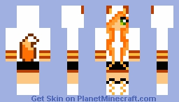 dAmian sKins : Girl + Tail Minecraft Skin