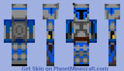 Jango Fett Minecraft Skin