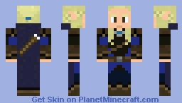 Blue Legolas Minecraft Skin