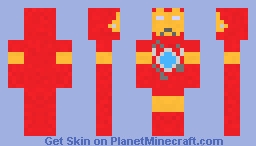 Iron Man MK III Minecraft Skin