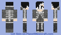 Skeleton Girl Minecraft Skin