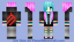Dance Party Girl Minecraft Skin