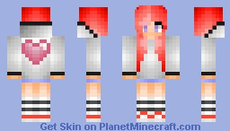 Valentines Girl Minecraft Skin
